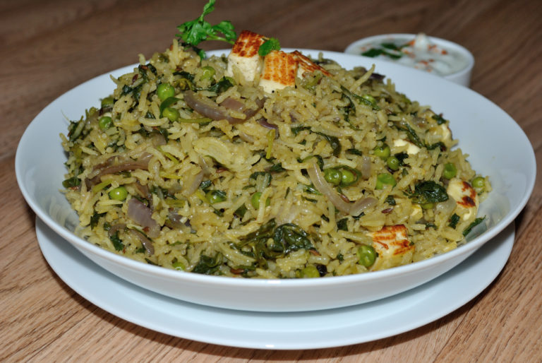 Methi Matar Paneer Pulao | Paneer Recipes | Pulao Recipes – Food Of ...