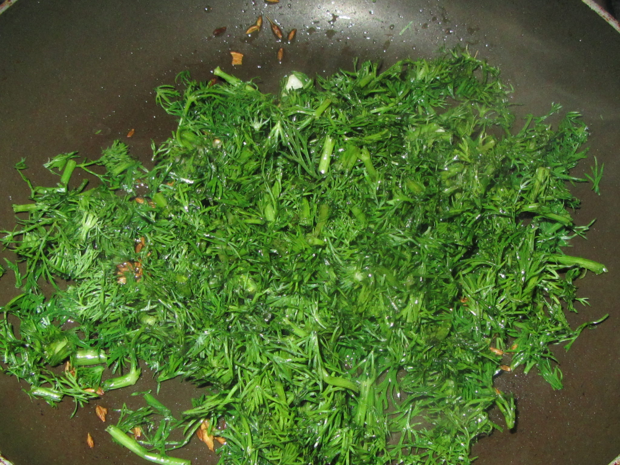 Sabsige Soppu Stir Fry | Dill Leaves Stir Fry – Food Of Interest